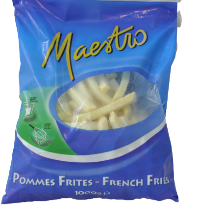 Maestro French Fries 1KG - KIVI FOODS LTD