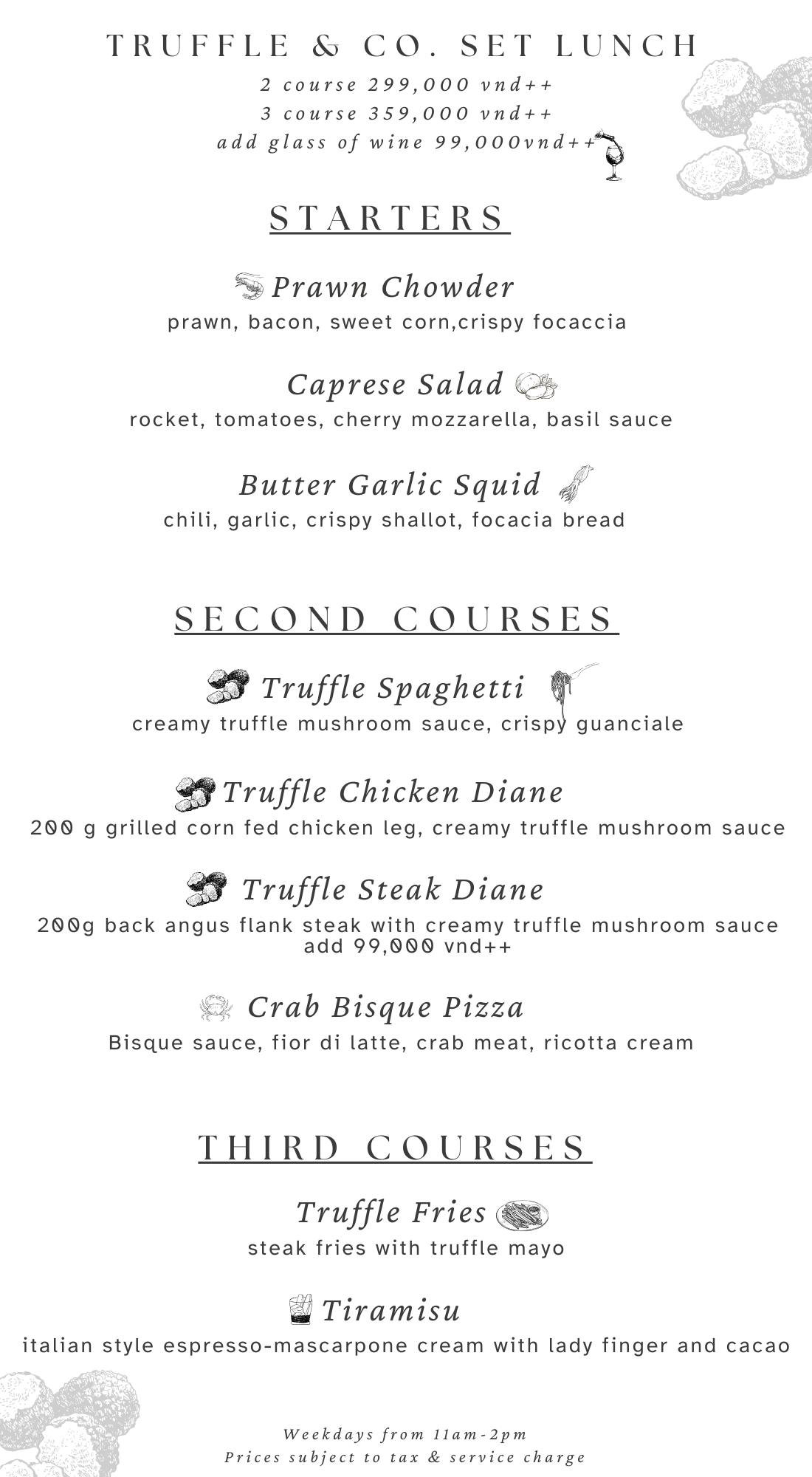 TRUFFLE CO. Truffle Gourmet Cuisine