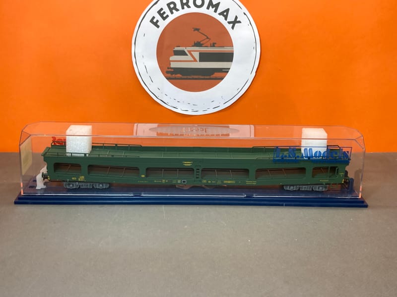 Jouef Ls Models 93.S.01 HO - wagon porte auto vert SNCB - Ferromax