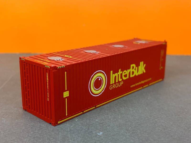 Conteneur 30' pieds InterBulk echelle HO 1/87 - Ferromax
