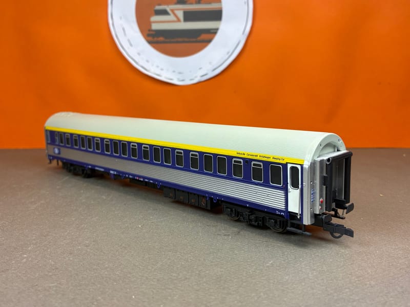 Heris 12205 HO - voiture type P inox SNCB - Ferromax