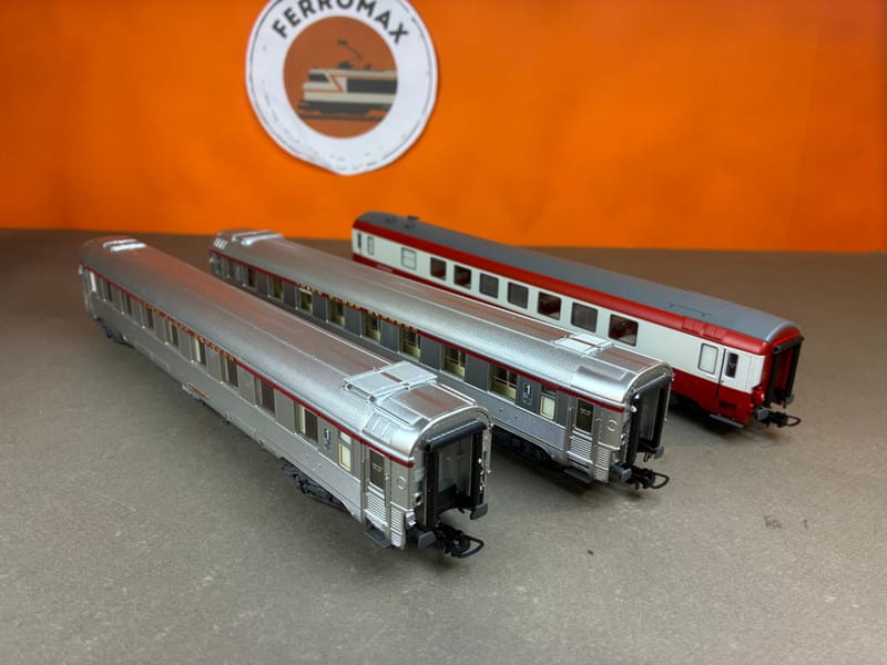 LS models 41110 HO - Set Mistral 56 avec voiture restaurrant VRU rouge ...