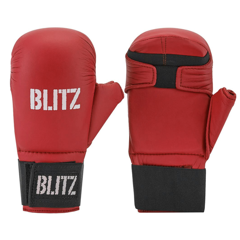 Blitz Elite Gloves With Thumb - Blue - SONO KARATE