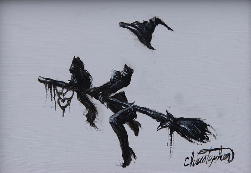 UNTITLED……8x13 cm (3x5 in)…… - Christopher Pollari Artist