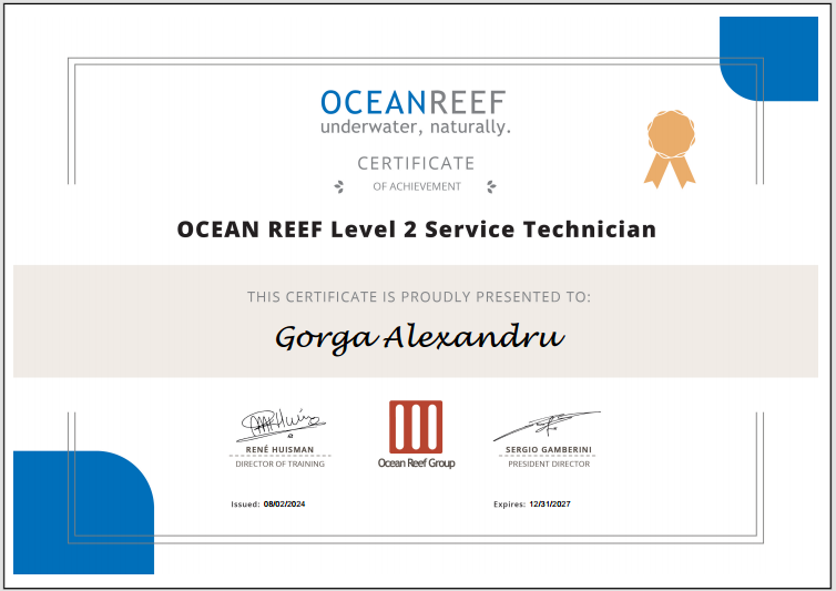 OCEAN REEF SERVICE CENTER ROMANIA - Tech Dive