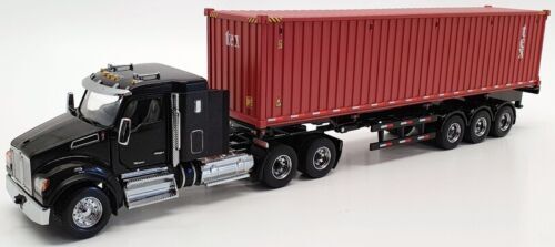 Kenworth T88 Tractor With Trailer & Shipping Container - Robins Model ...