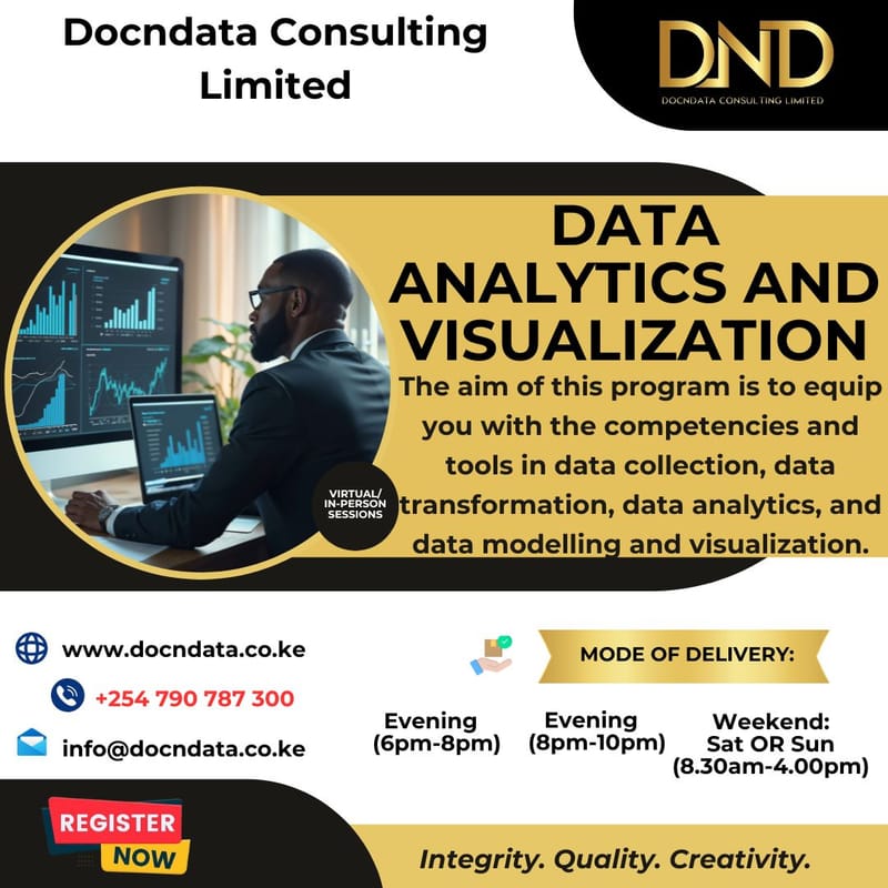 Data Analytics & Visualization – Turn Business Data into Insight