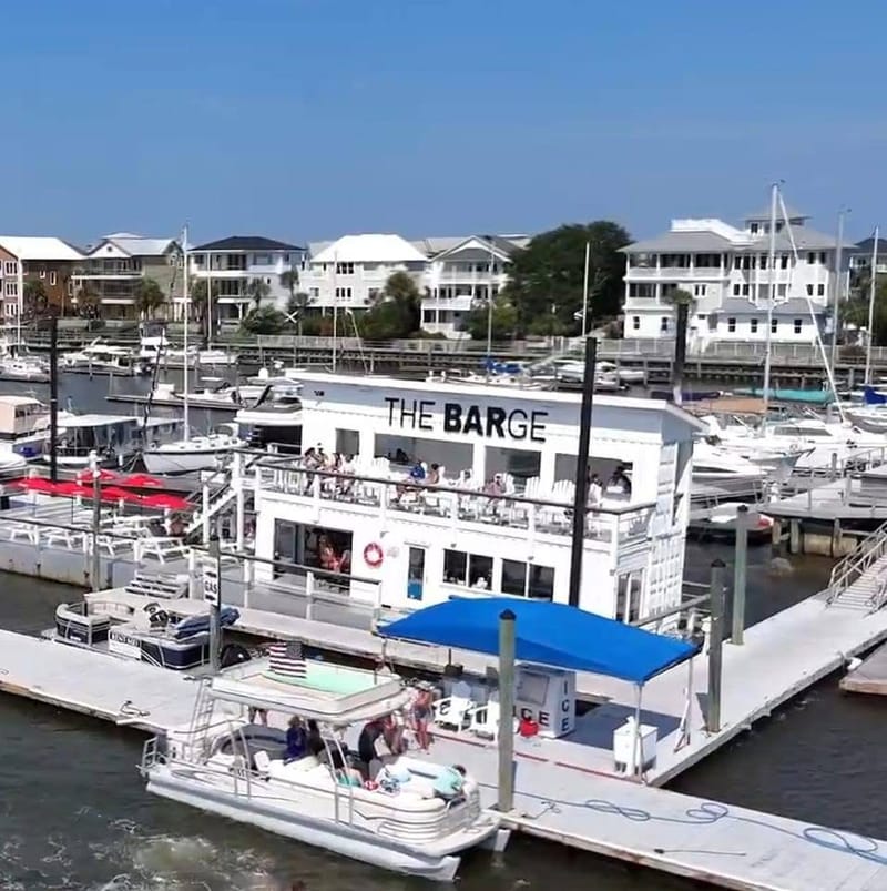 The BARGE CB - Carolina Beach's Favorite and only Floating Bar