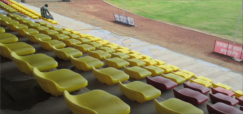 Step Mounted Audience Seats - Spirit & Sportz Step Mount Seating