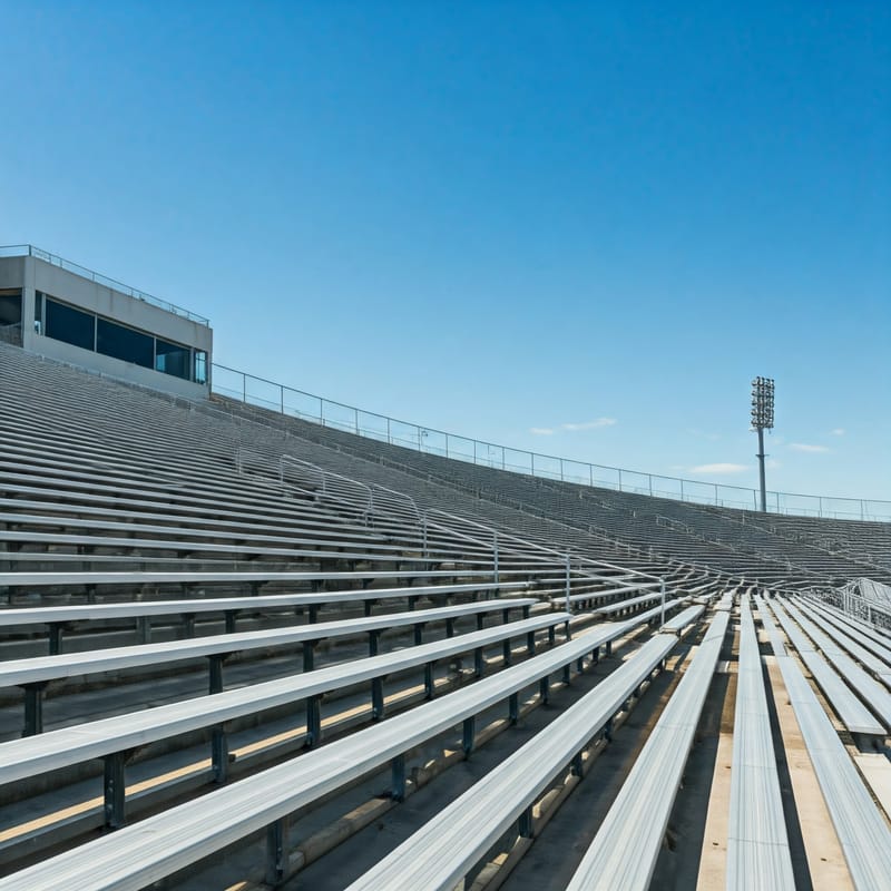 Fixed Bleachers for Stadiums & Arenas | Durable Seating Solutions