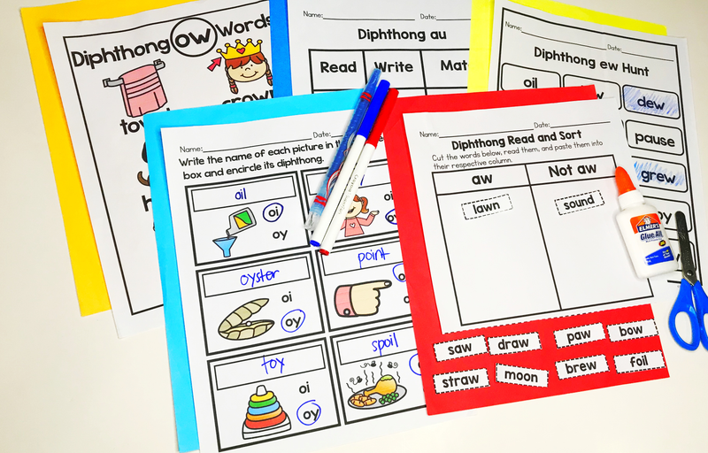 How to Teach Diphthongs to Kids: A Fun and Engaging Guide - The Joy in ...