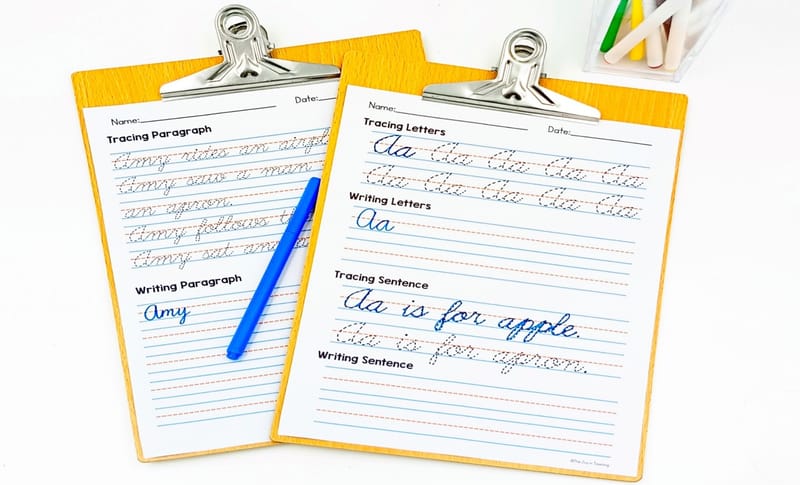 How to Teach Cursive Writing for Kids: A Fun and Engaging Guide - The ...