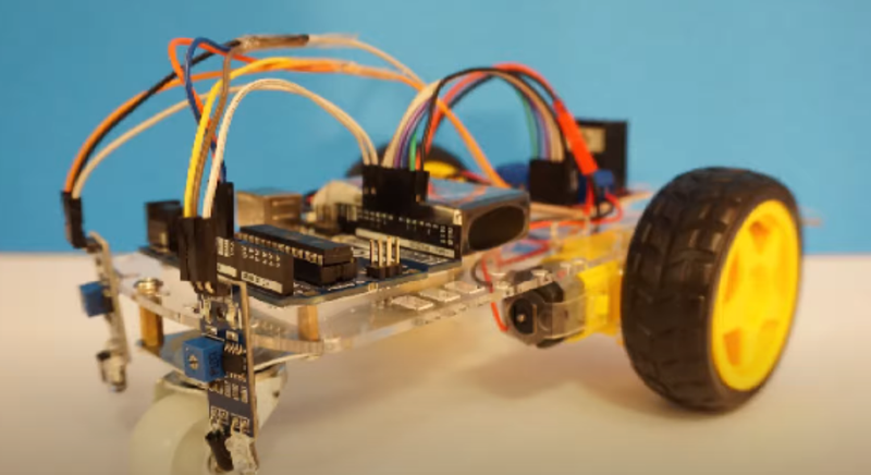 HOW TO MAKE A LINE FOLLOWING ROBOT AT HOME! - Astrogen