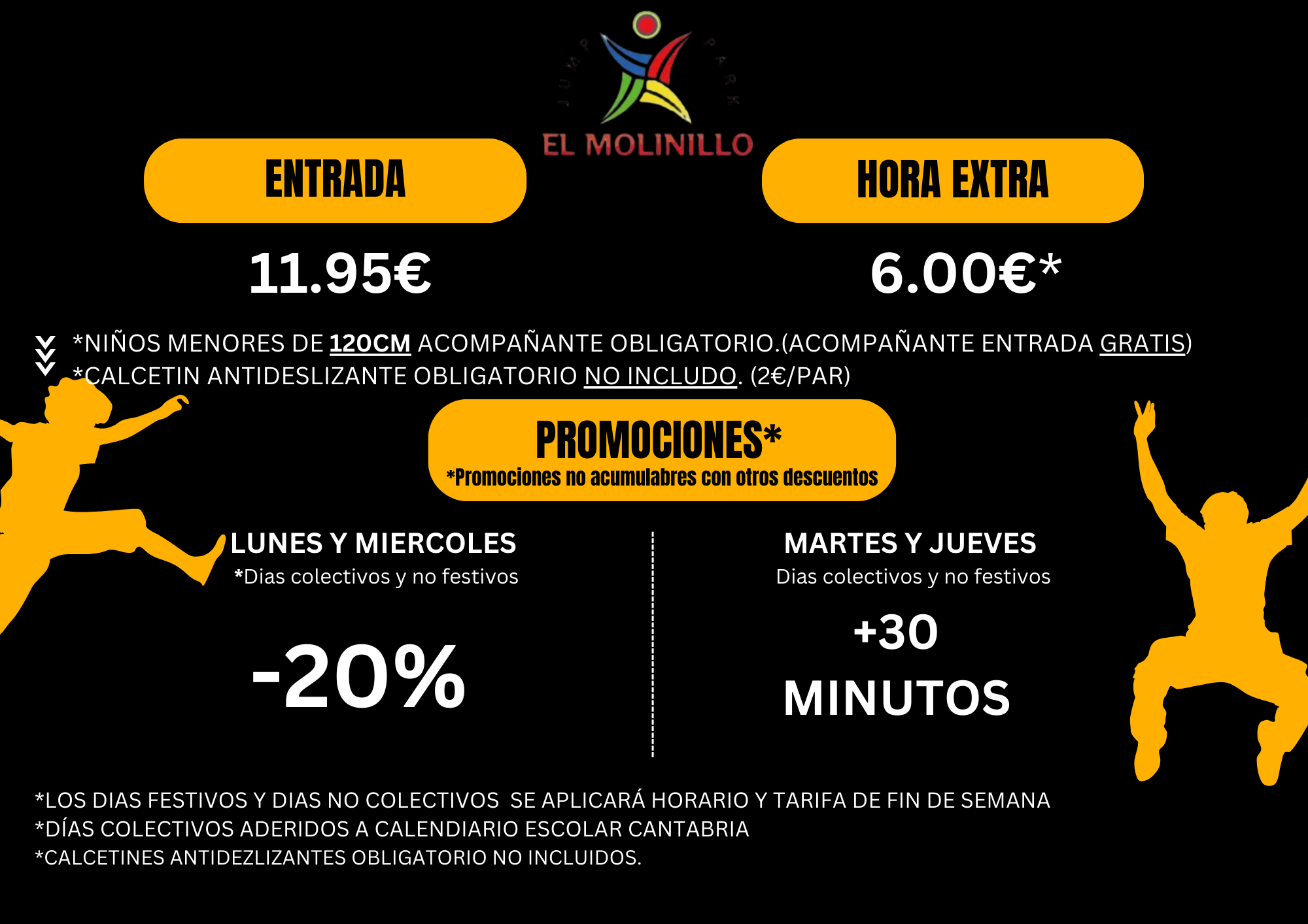 EL MOLINILLO JUMP PARK - JUMP PARK EL MOLINILLO