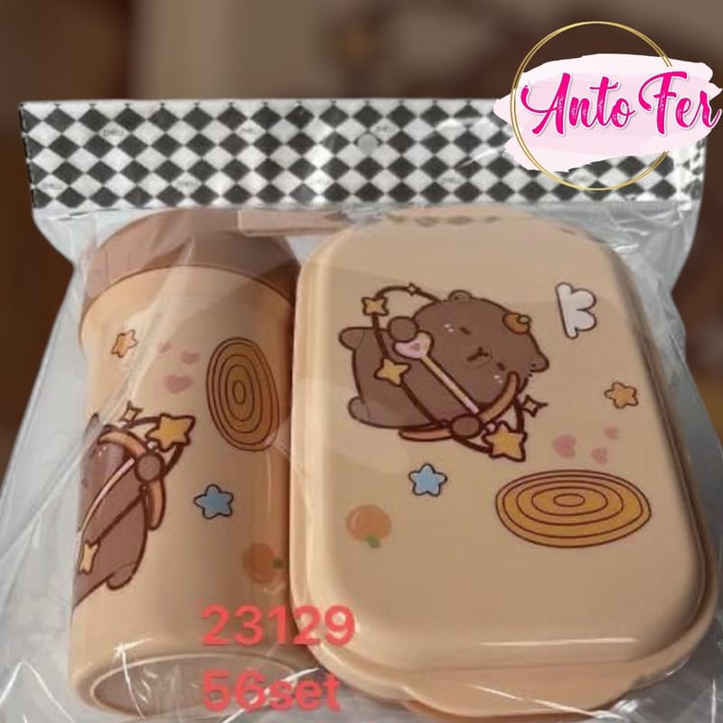 Lonchera y botella - Anto Fer