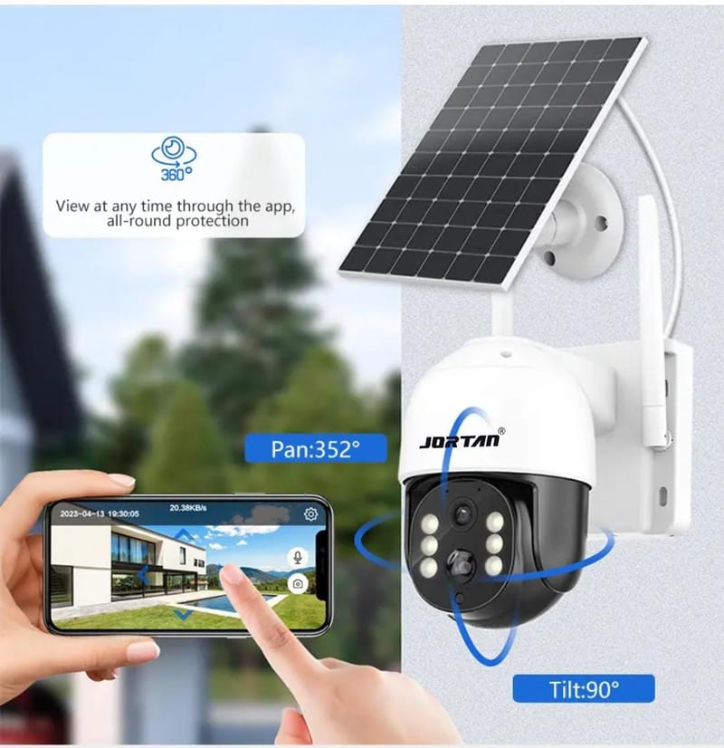 JORTAN WIFI SOLAR SMART CAMERA - JORTAN UAE