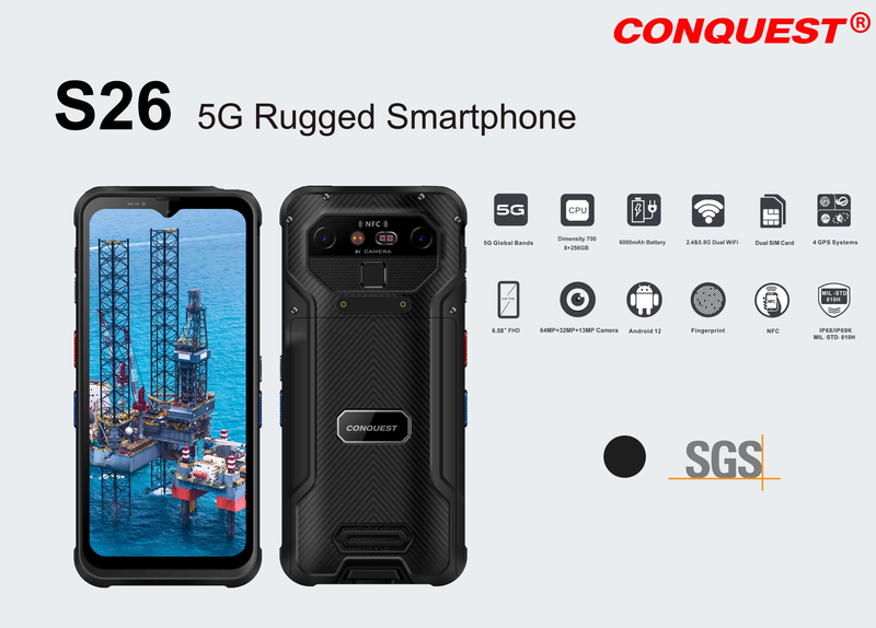 Conquest Rugged DMR Smartphones