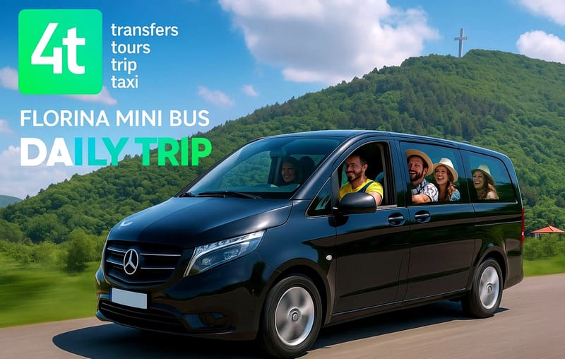 Florina Mini Bus Transfers - Μεταφορές με άνεση και Ασφάλεια