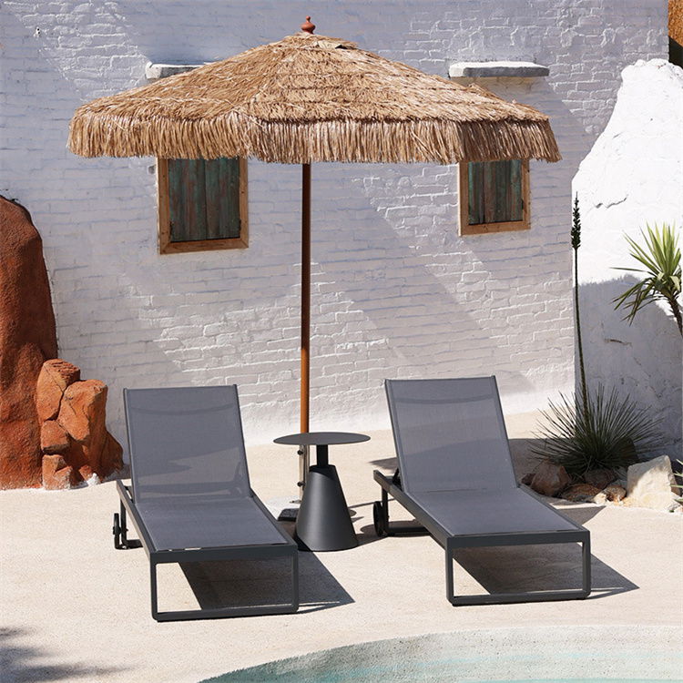 Modern Patio Garten Inflatable Texliene Chaise Lounge Leisure Chair Set ...