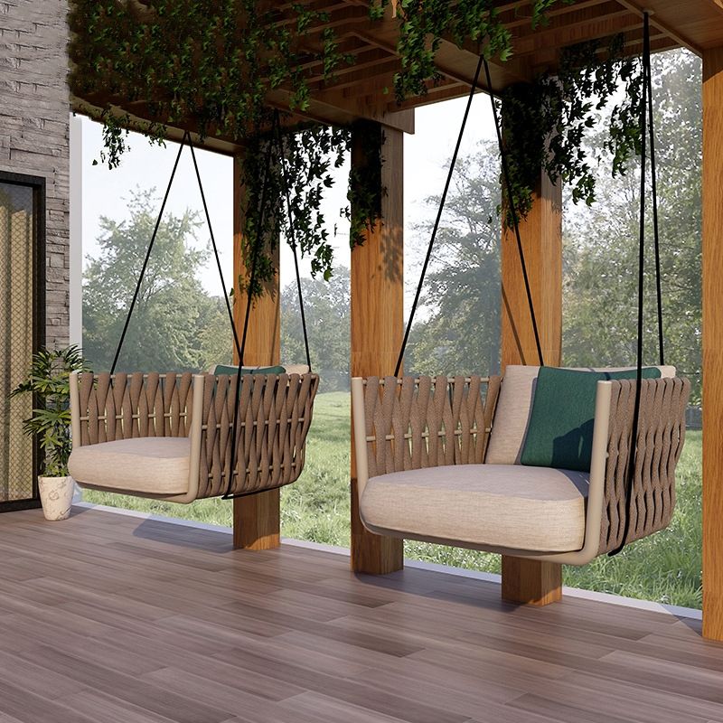 Couture Garden Furniture Rattan Balcony Swing Chair Patio Swings ...
