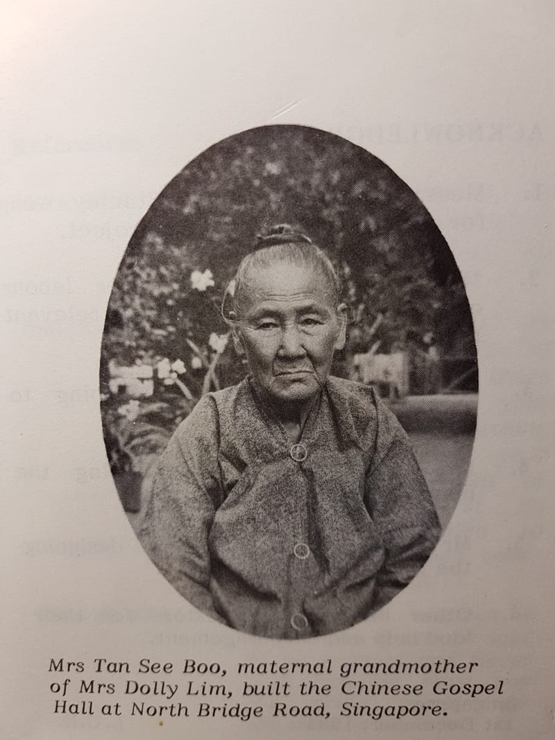 陈诗武（Tan See Boo）1872年10月5日 - 新马福音堂网