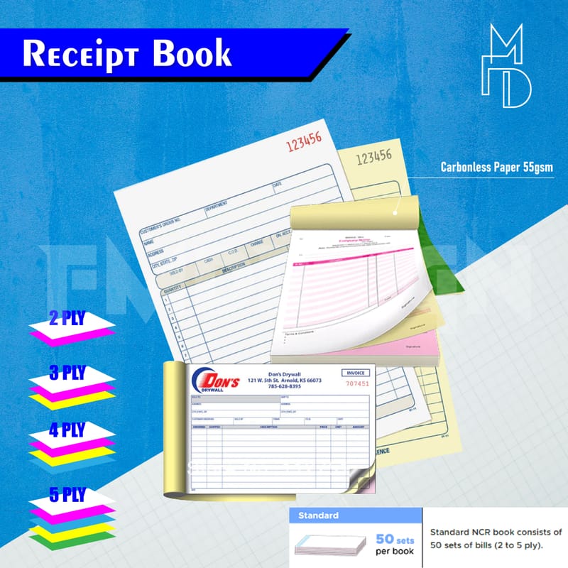Receipt Book - FM DENSO ENTERPRISE