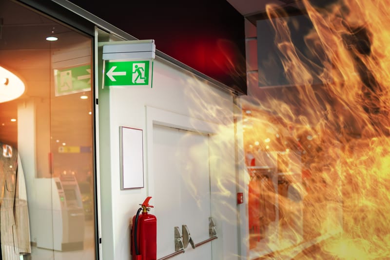 Fire Exit Signs - Fire Escape Signs - Fire Signage Survey - Swindon