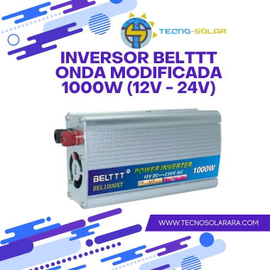 Inversor Belttt Onda Modificada 300W (12V) - Tecnosolar