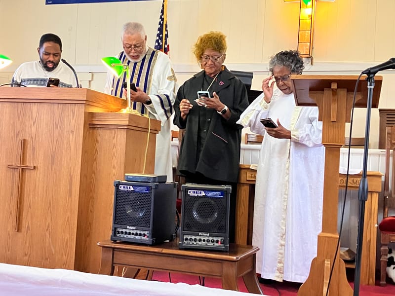 New Year's Day Communion Service 2025 @ Wesley Chapel AME Church ...