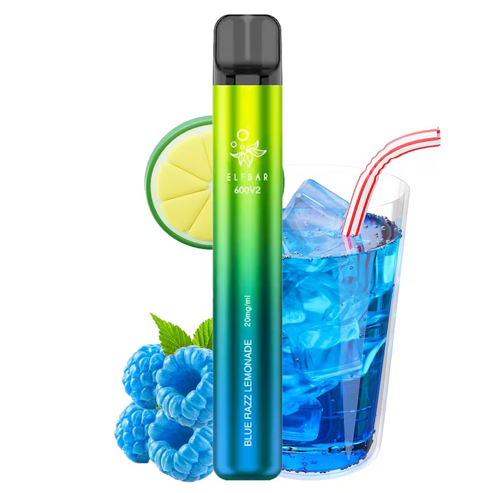 Elf Bar 600 V2 - Blue Razz Lemonade - Tabac & Vape Shop