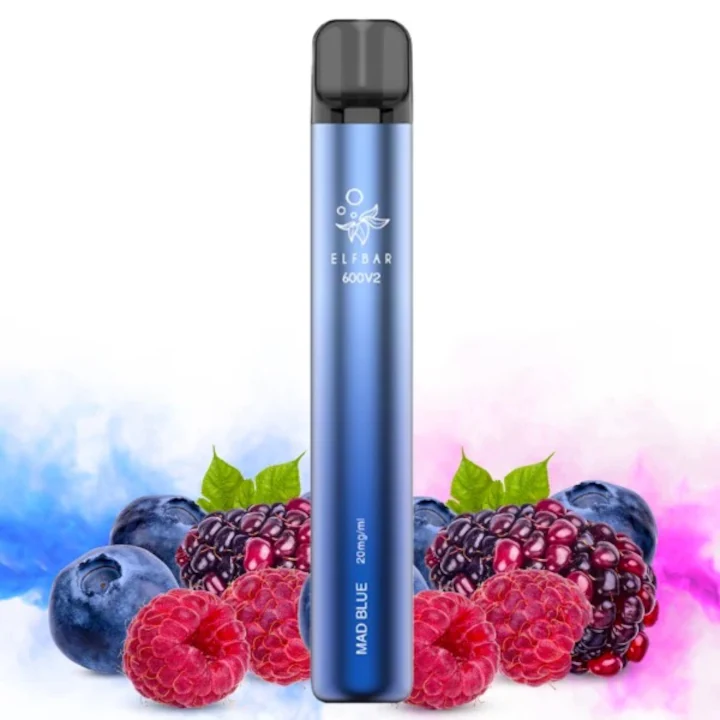Elf Bar 600 V2 - Mad Blue - Tabac & Vape Shop