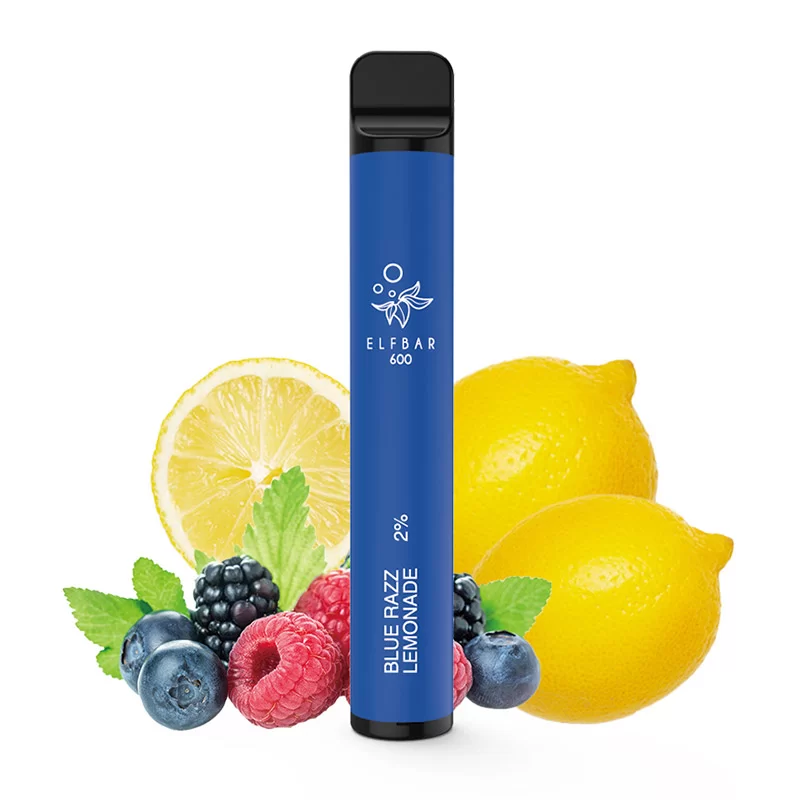 Elf Bar 600 Blue Razz Lemonade - Tabac & Vape Shop