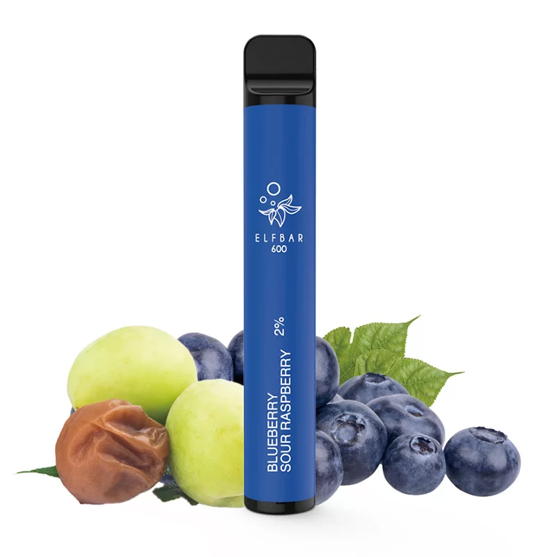 Elf Bar 600 Blueberry Sour Raspberry - Tabac & Vape Shop