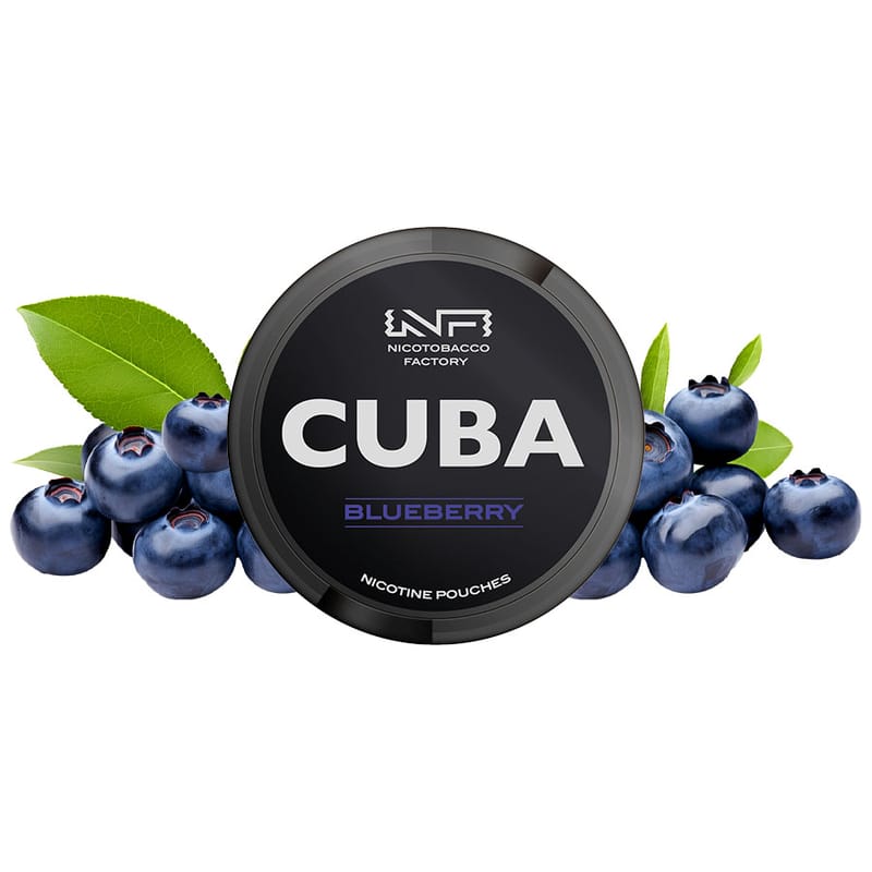 Pouch Nicotina Snus Cuba Black Blueberry 30mg/g (20mg/pouch) - Tabac ...