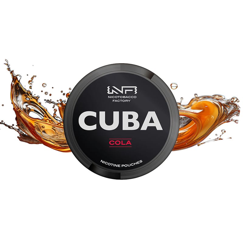 Pouch Nicotina Snus Cuba Black Cola 30mg/g (20mg/pouch) - Tabac & Vape Shop